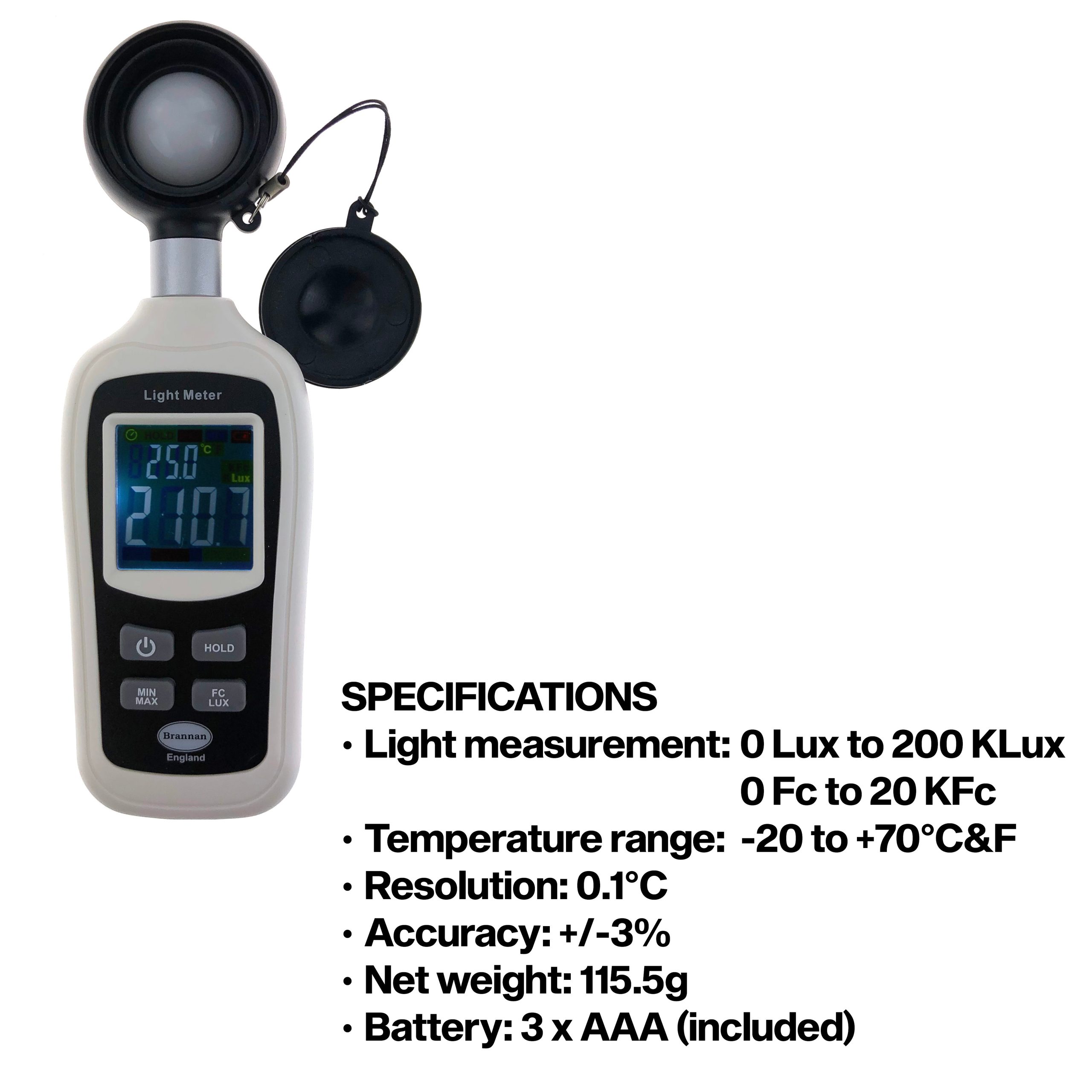 Mini thermo-light meter | Brannan