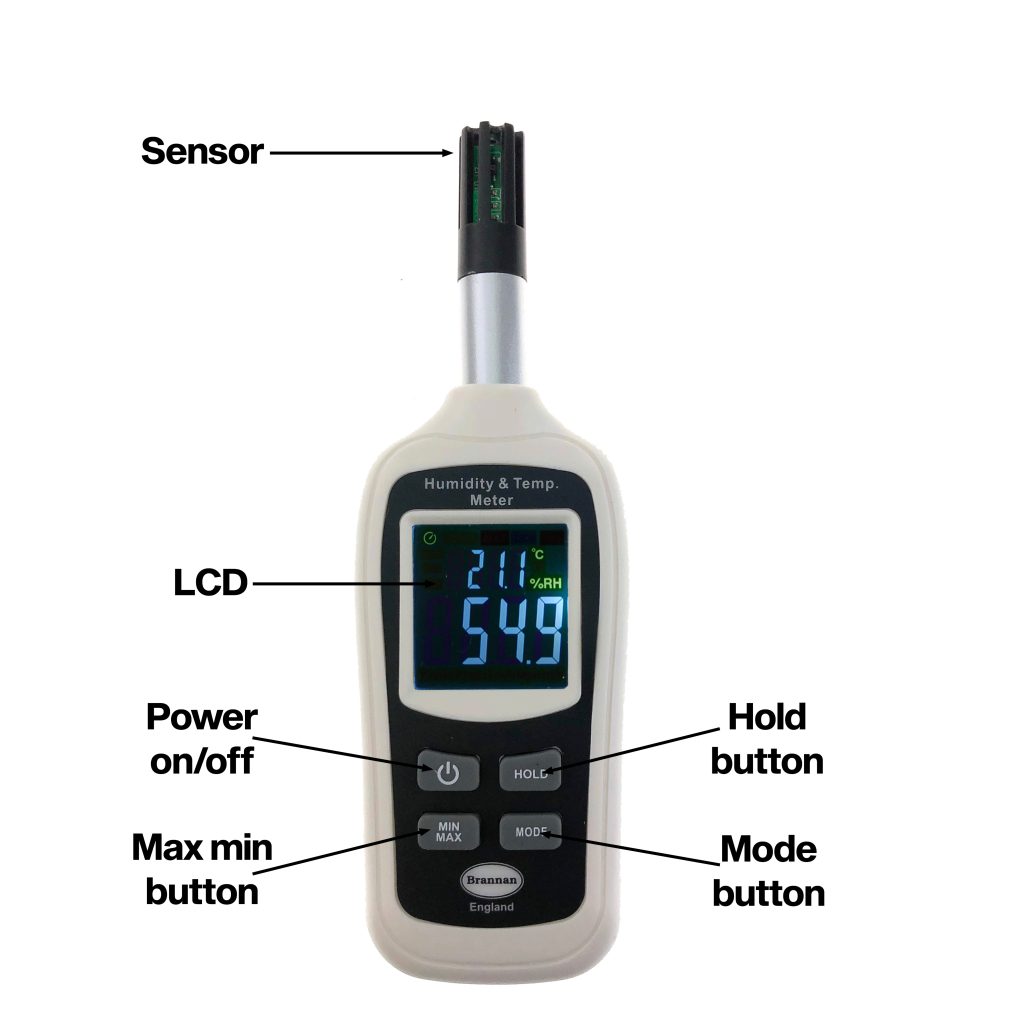 Mini thermo-humidity meter | Brannan
