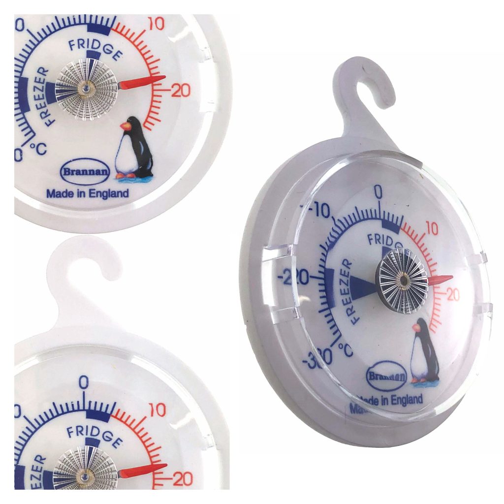 Dial fridge or freezer thermometers - penguin design | Brannan