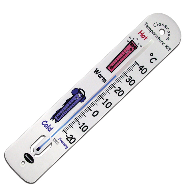 Classroom wall kit - thermometer and chart | Brannan
