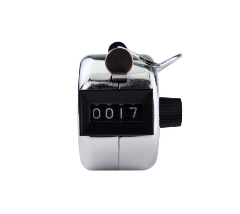 Handheld analogue tally counter | Brannan
