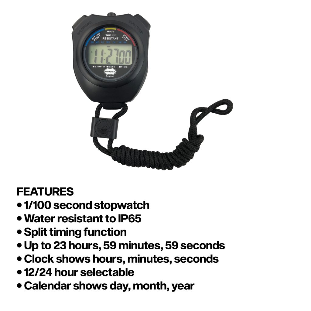 Water resistant stopwatch | Brannan