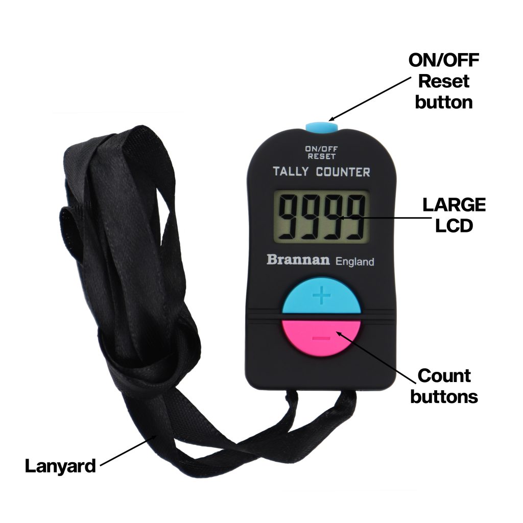Count up & countdown digital tally counter | Brannan