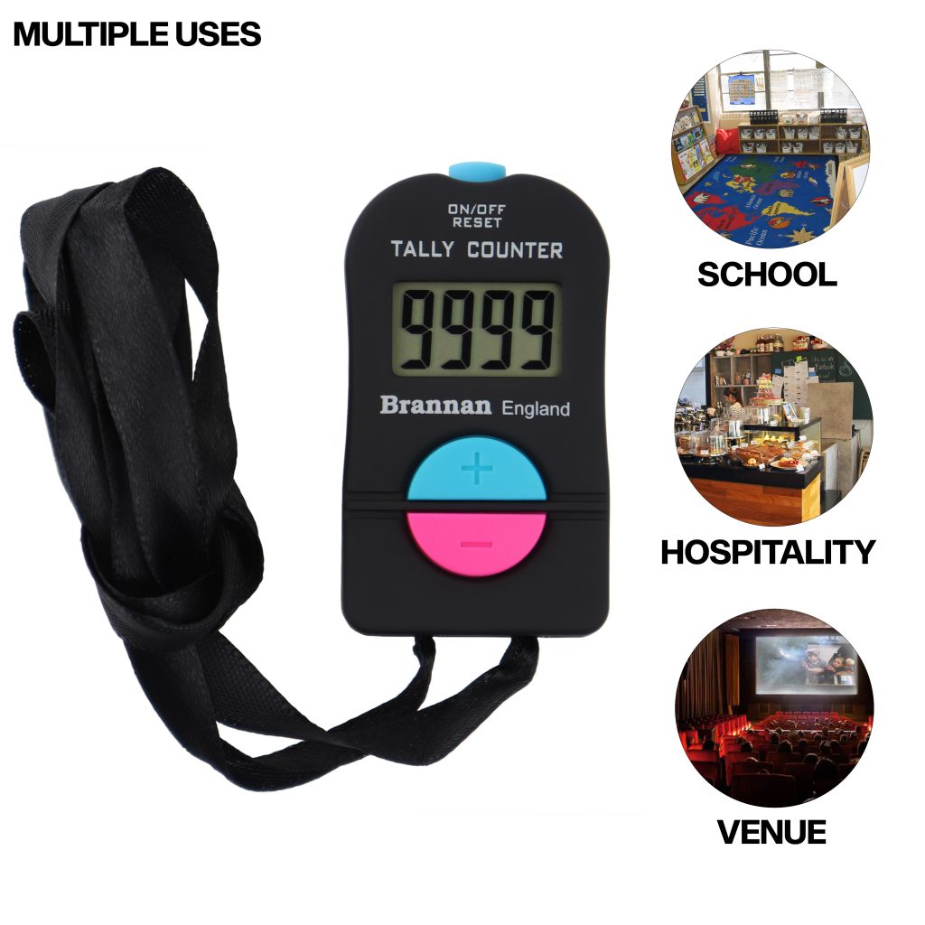 Count up & countdown digital tally counter | Brannan