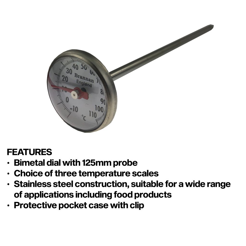 Pocket dial test thermometer | Brannan