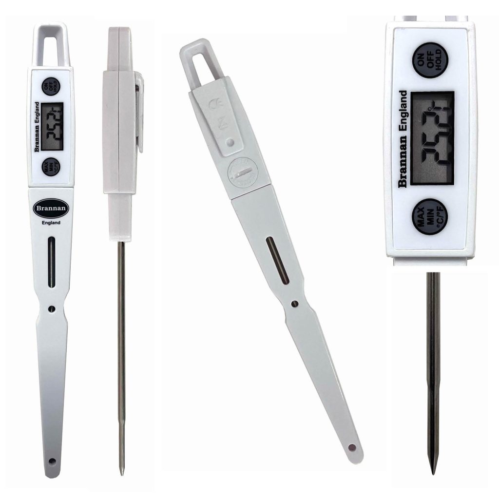 Water resistant probe test thermometer | Brannan