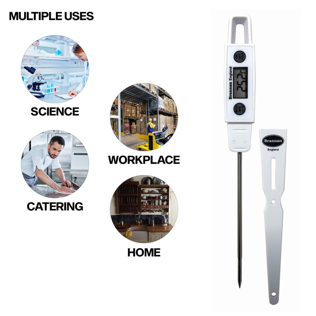 Water resistant probe test thermometer | Brannan