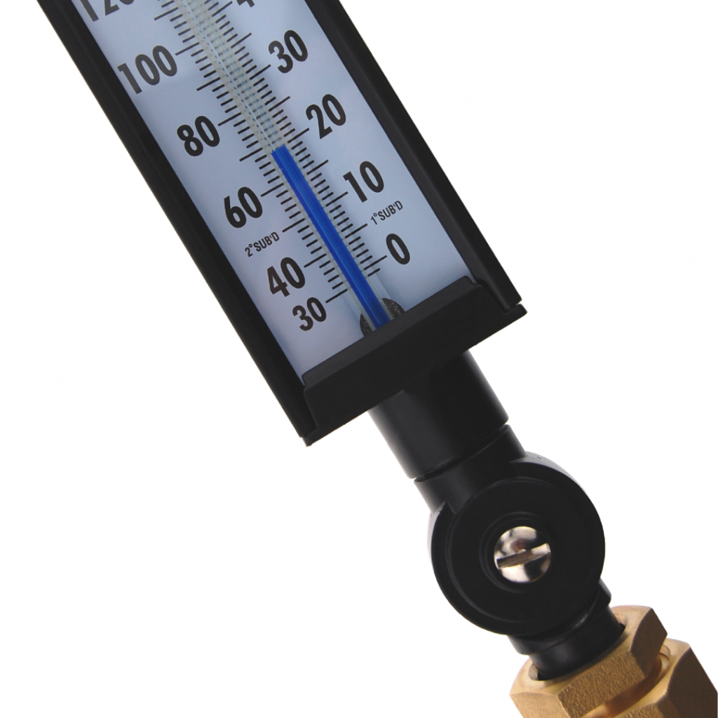 Every angle hot water thermometers | Brannan