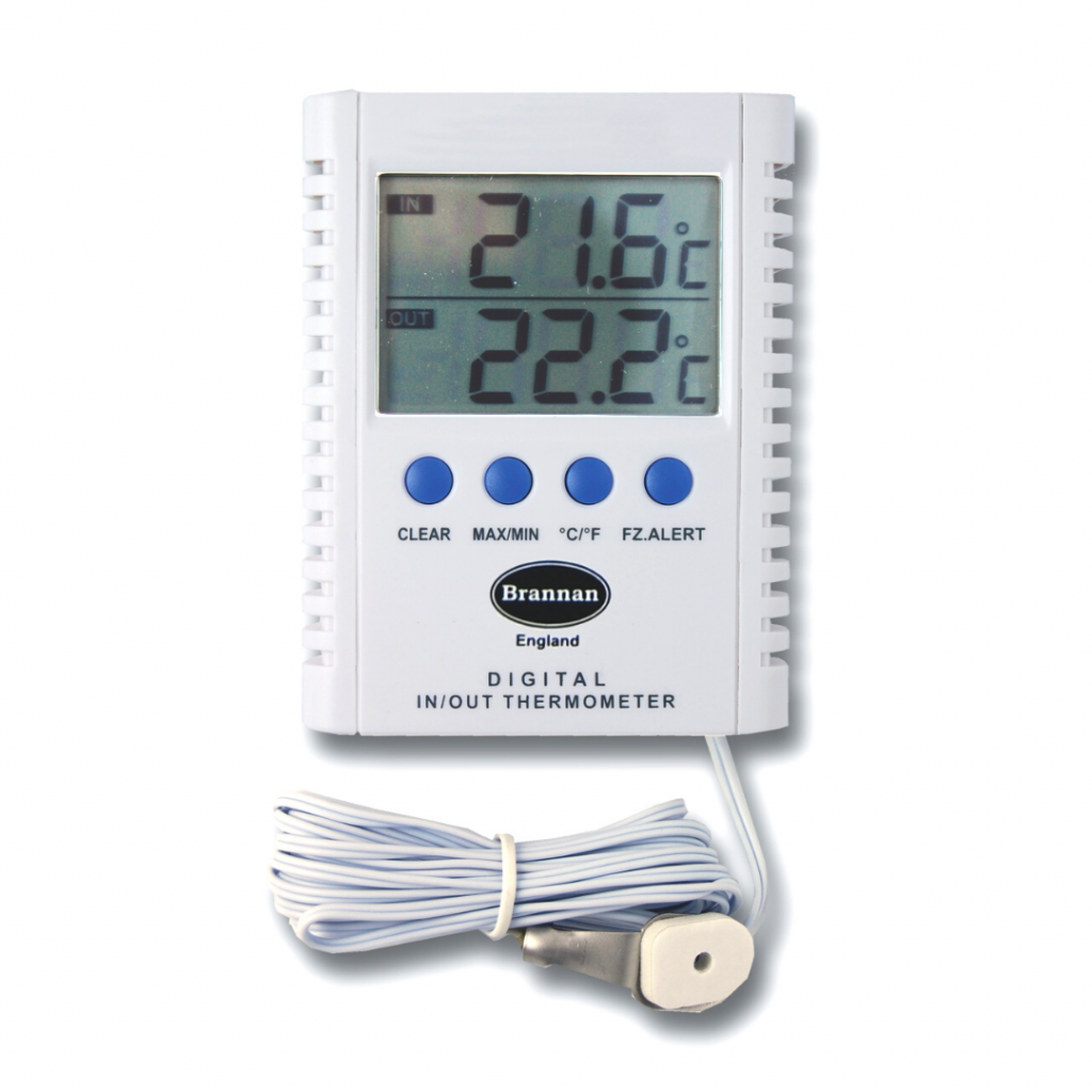Max min, indoor & outdoor thermometer | Brannan Max min, indoor & outdoor thermometer | Brannan