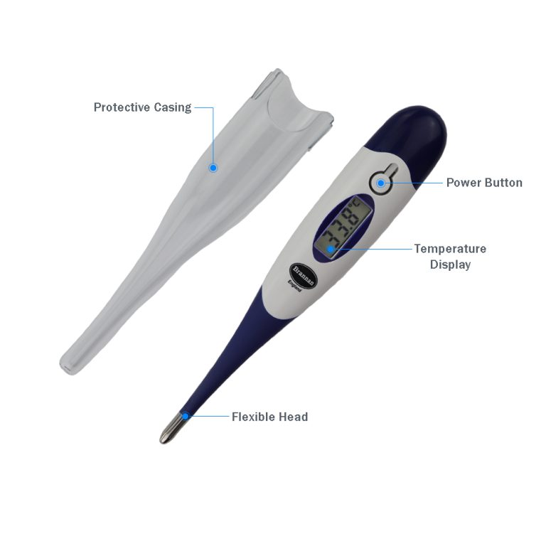 Oral clinical thermometer - Flexi-head | Brannan