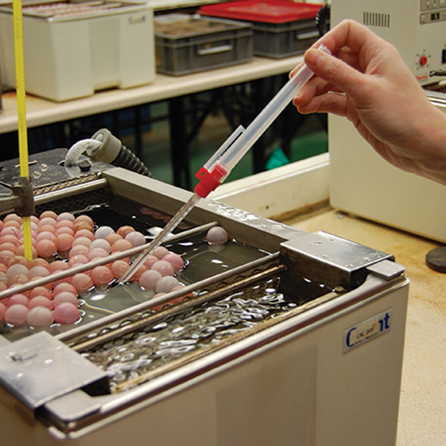 Reversible plastic case thermometer | Brannan