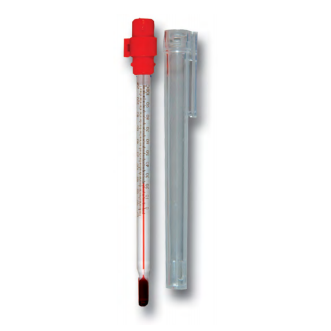Horizontal fridge or freezer thermometers - standard design | Brannan