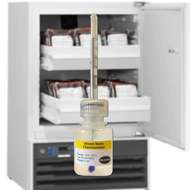 Batch sampling thermometer - blood bank | Brannan