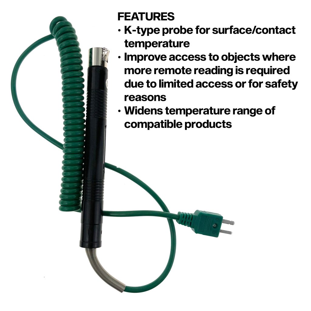 K-type probe for surface/contact temperatures | Brannan