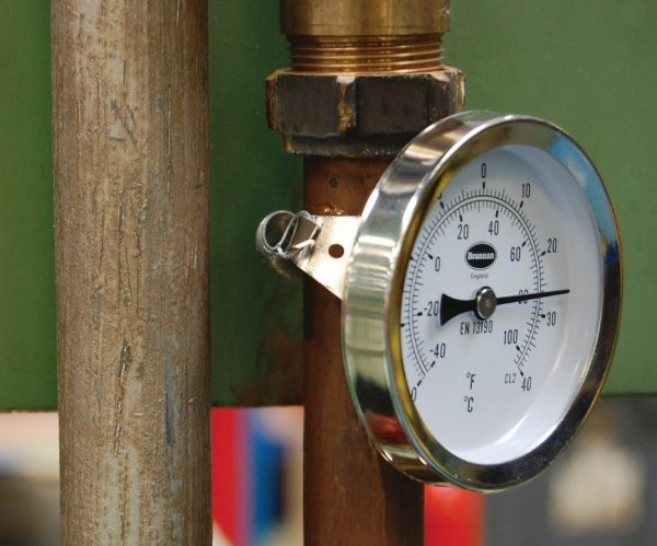 Dial thermometers - clip on pipe thermometer | Brannan