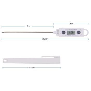 THERM-cert, pre-calibrated water resistant digital test thermometer ...
