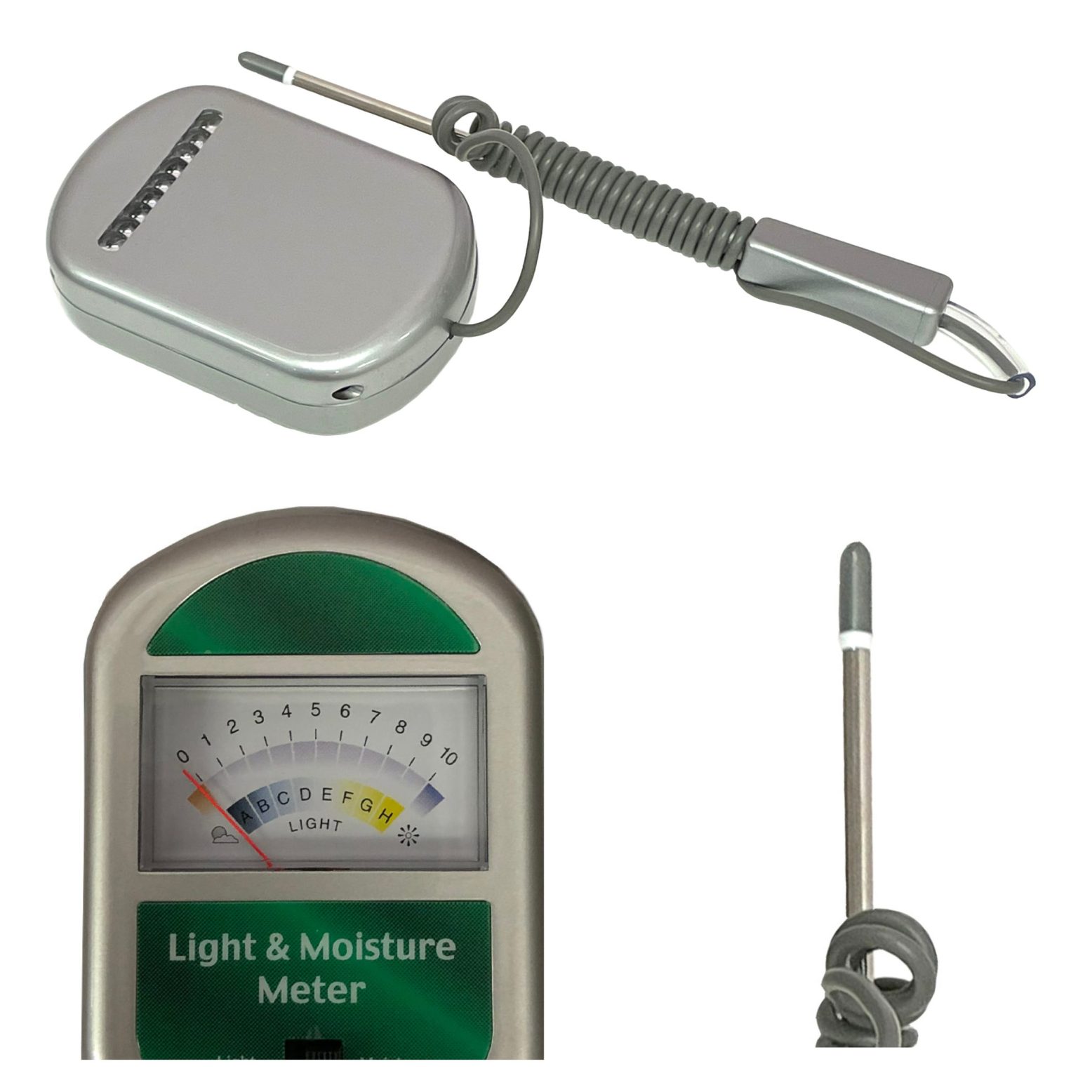 Light and Moisture Meter with Cabled Probe | Brannan