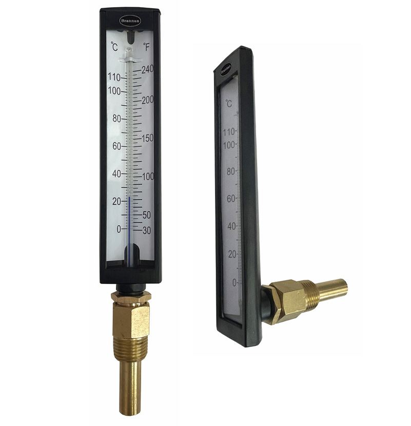 Plastic case hot water thermometer | Brannan
