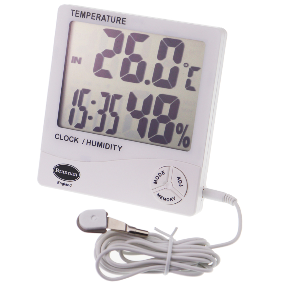Jumbo Max Min Thermometer and Hygrometer Brannan